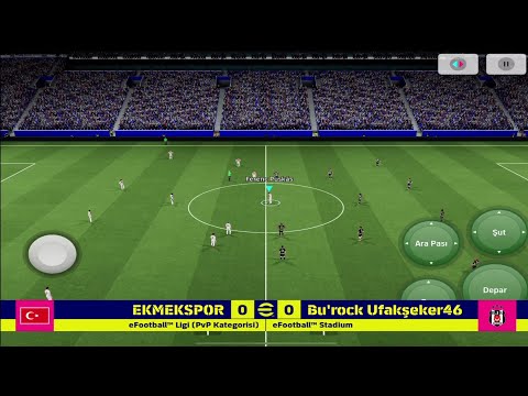 BULDUĞUMUZ GOLLER GALİBİYETİ GETİRDİ #pes #efootball #pesmobile