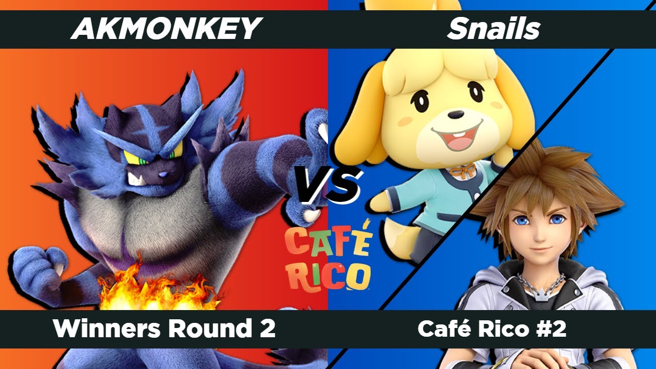 Café Rico 2: Winners R2 - AKMONKEY (Incineroar) Vs. Snails (Isabelle ...