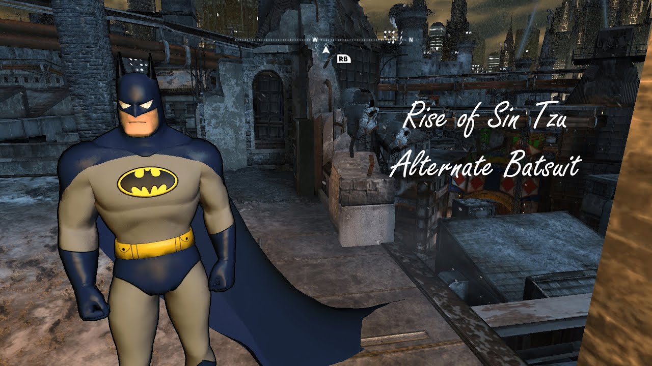 Batman Rise of Sin Tzu Alternate Suit - YouTube