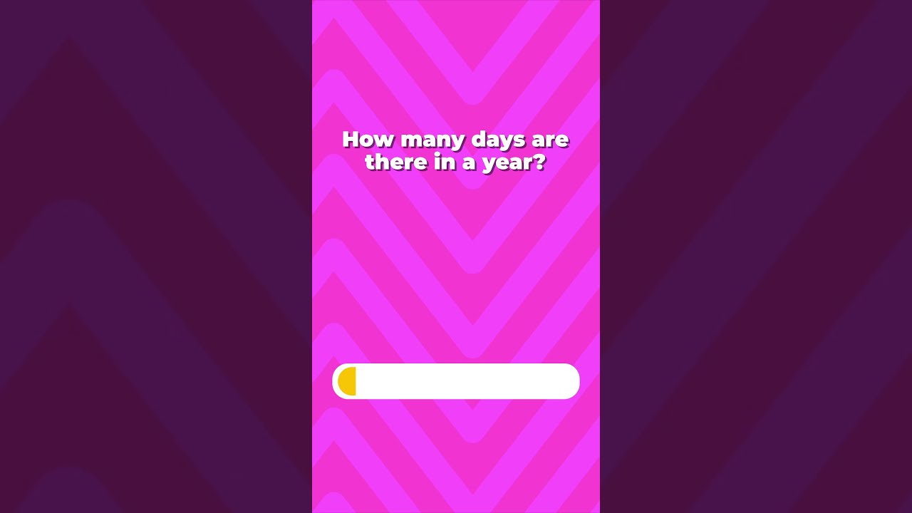 How Many Days Are There In A Year maths trivia viral shorts How Many Days Are There In A Year maths trivia viral shorts