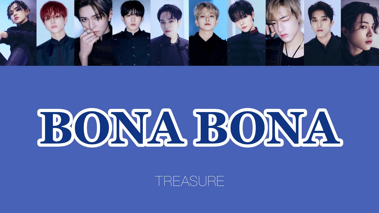 TREASURE - BONA BONA [日本語字幕 / 和訳 / カナルビ / パート分け] - YouTube