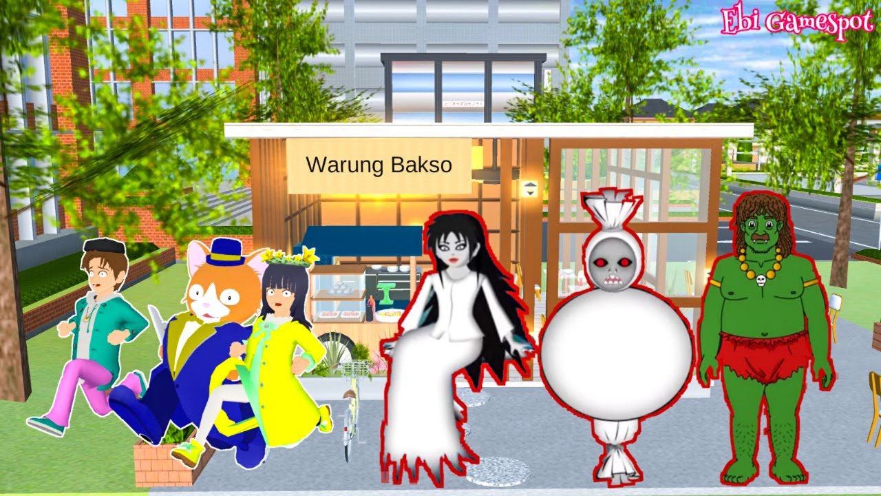 Yuta Mio Buka Resto Bakso Tamunya Kunti Pocong Gondorowo | Sakura ...