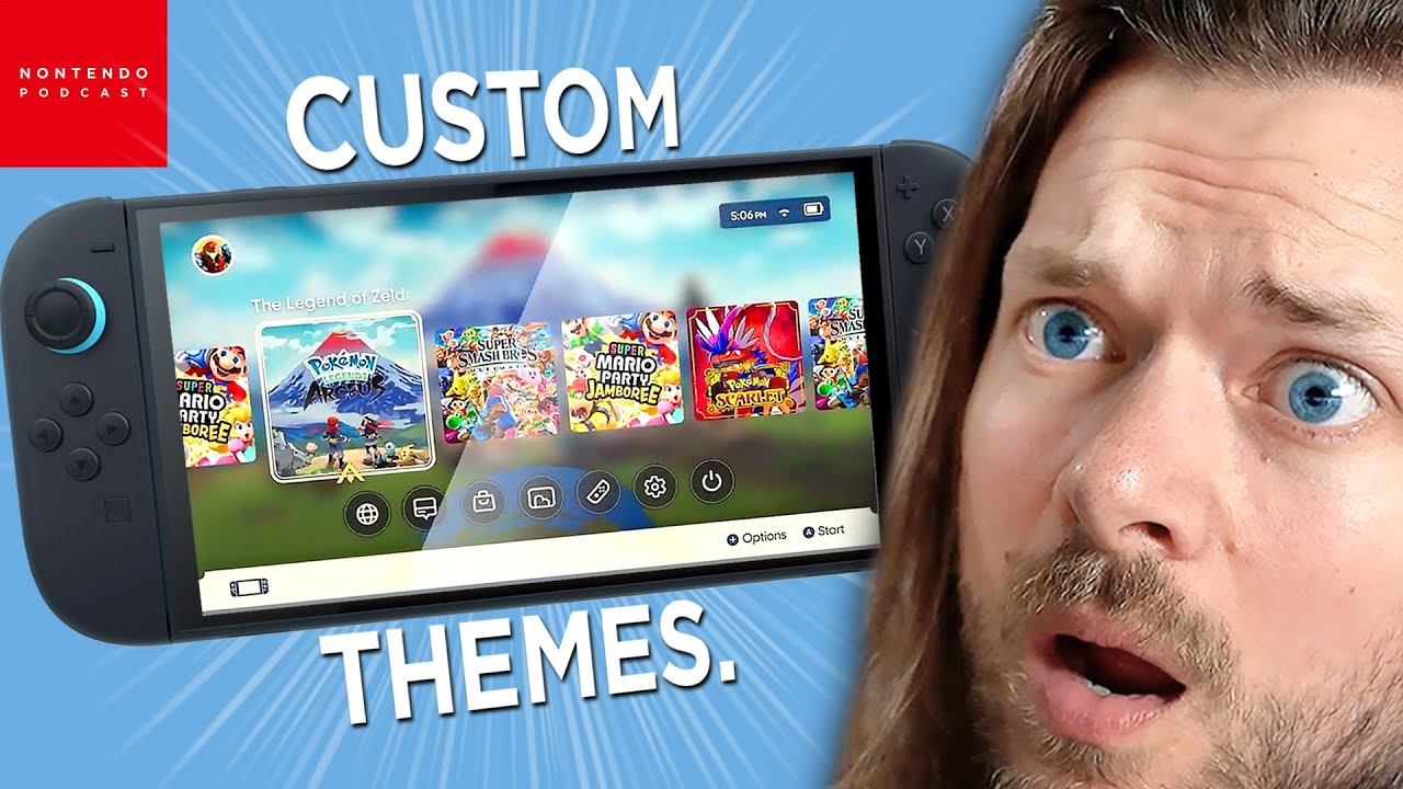 Will the Nintendo Switch 2 FINALLY Have Custom Themes? | Nontendo ...