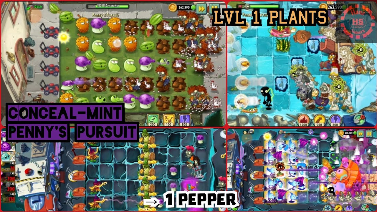 Conceal-mint PENNY'S PURSUIT (Tree, Two, One... - 1 PEPPER) with LVL 1 ...