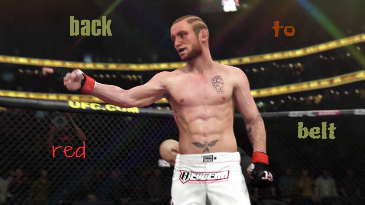 EA Sports UFC Season Run - Raging Back To Red Belt - YouTube