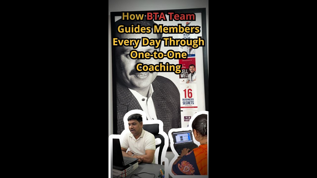 How BTA Team Guides Members Every Day Through One to One Coaching - YouTube