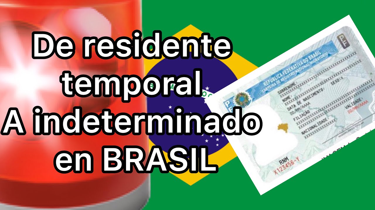 Pasos para renovar la Residencia en Brasil EXPLICADOS - YouTube