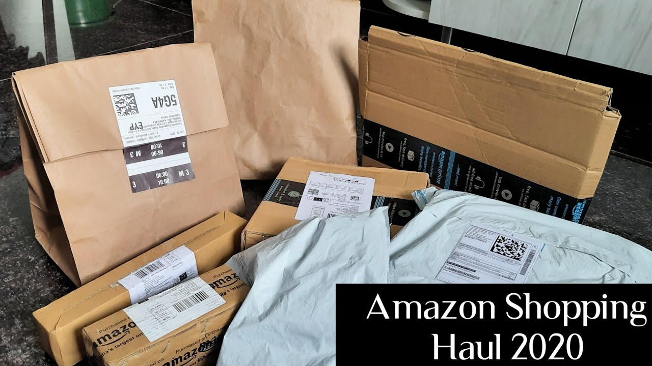 Amazon shopping haul 2020 || Shopping Haul || Unboxing Amazon products ...