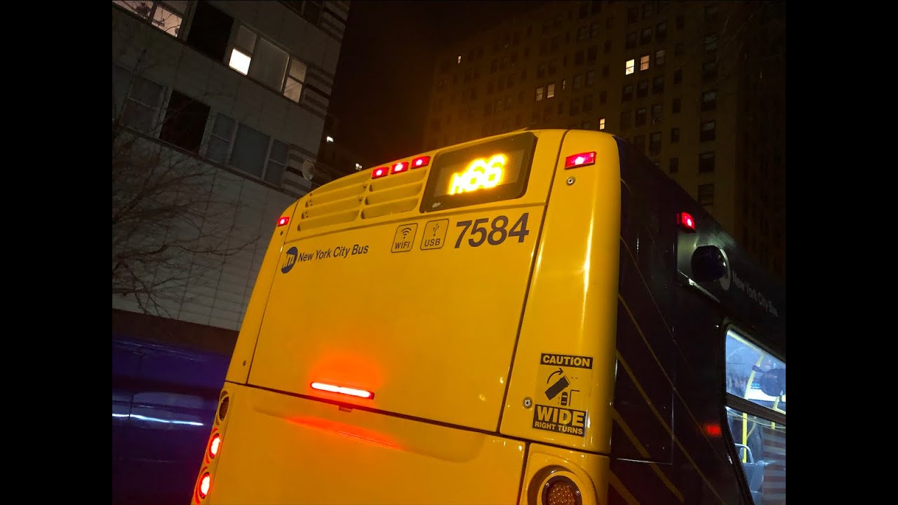 MTA: On Board 2019 New Flyer XD40 #7584 On The M66 Crosstown Bus (HALF ...