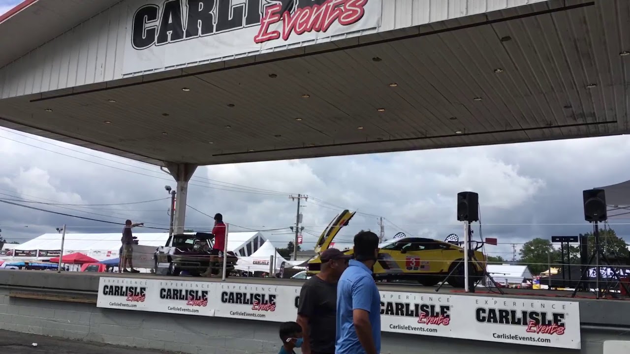 Corvette Parade (Saturday) - Corvettes at Carlisle 2020 - YouTube