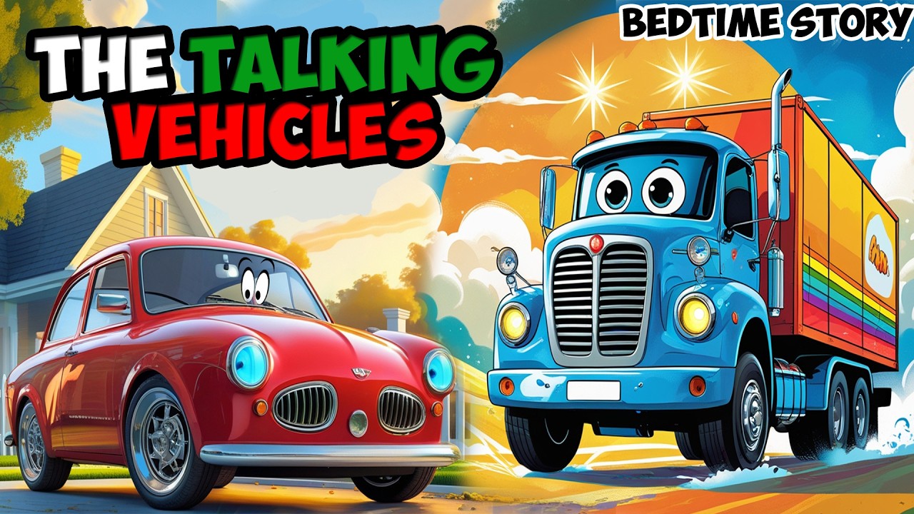 The Talking Vehicles | FABLE MABLE | ANİMATİON 3D #bedtimestory #fable ...