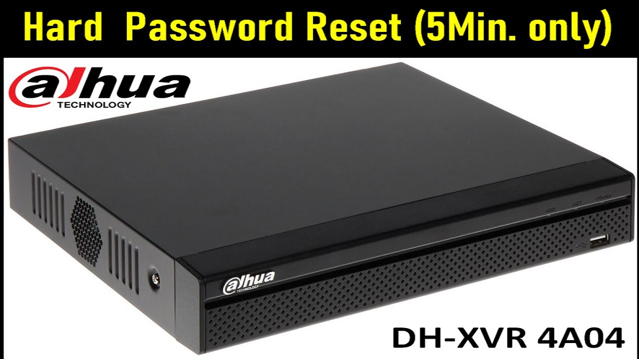 Dahuva Password reset in Tamil | Dahuva DVR Hard reset | DH-XVR 4A04 ...