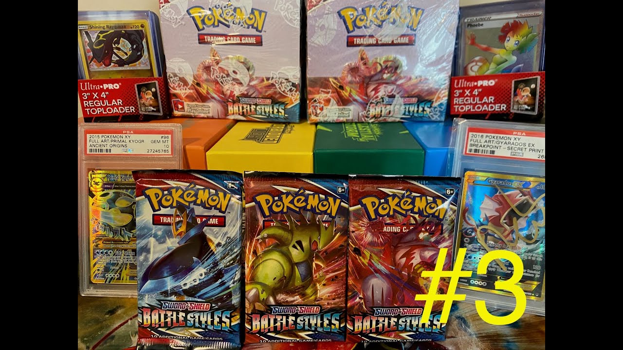 Pokemon TCG Battle Styles ETB Pack (3 of 15) - YouTube
