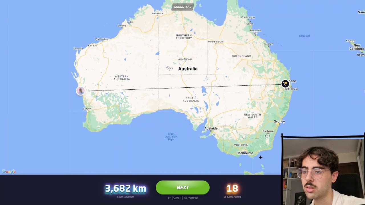 tudo parece perth ou tasmania (GeoGuessr Blitz #2) - YouTube