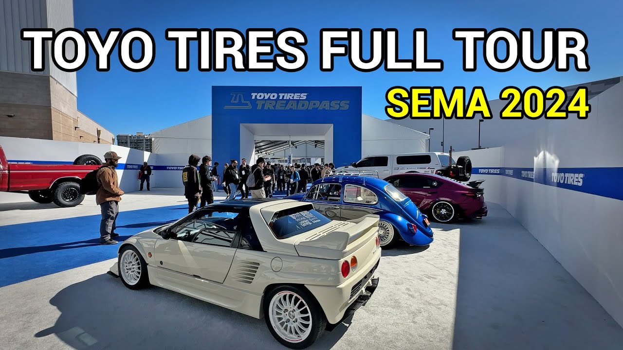 All 26 Vehicles in the Toyo Tires Treadpass at SEMA 2024 - YouTube