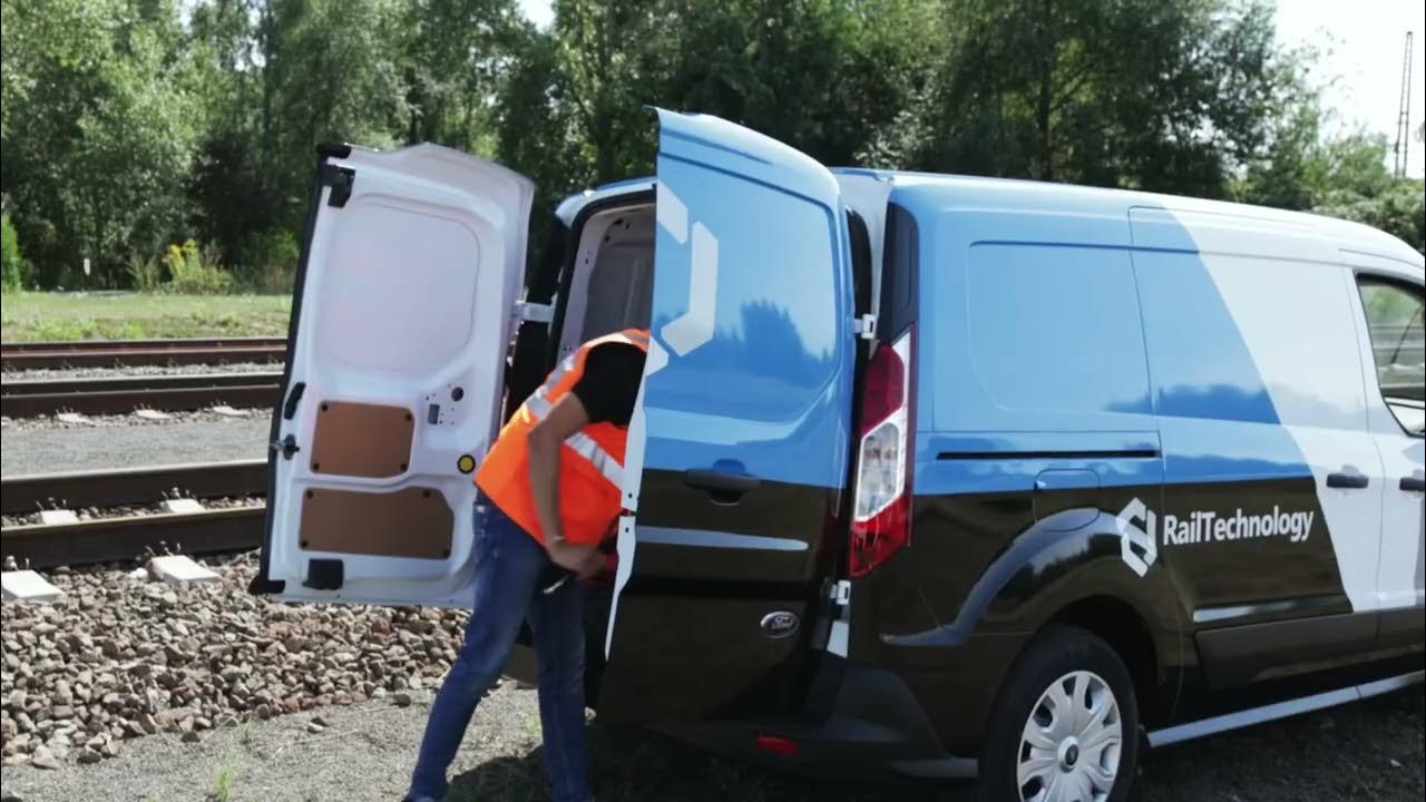 RM RDD ACFM Rail Defect Detection trolley #rail #railway #railwaytechnology - YouTube