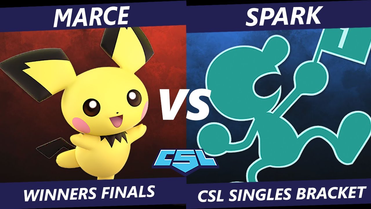 Collegiate Star League - Marce (Pichu) vs SparK (Game and Watch) Smash ...
