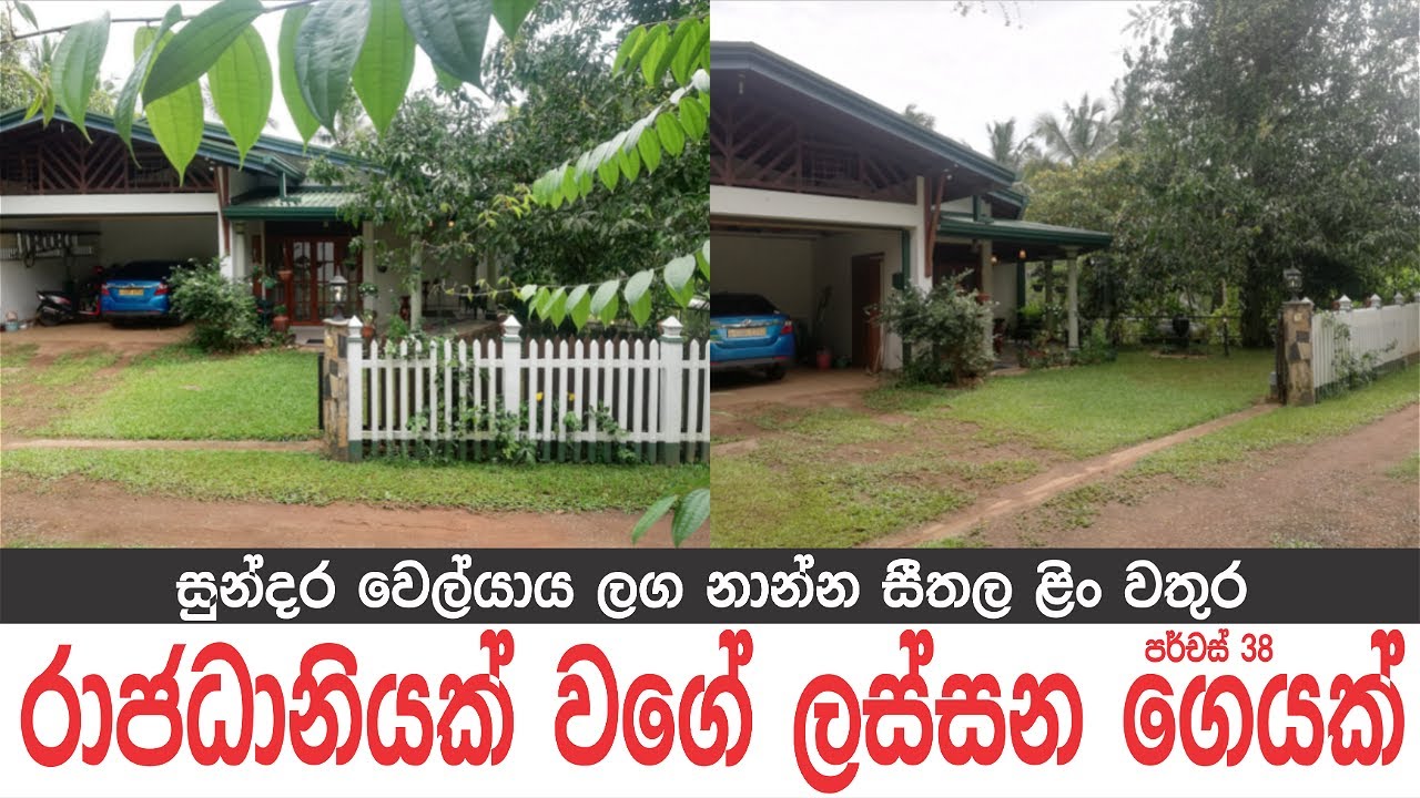 දොස්තර නෝනගේ රාජදානියක් වගේ ගෙදර 🇱🇰 | Low Budget Land Sale in Sri Lanka ...
