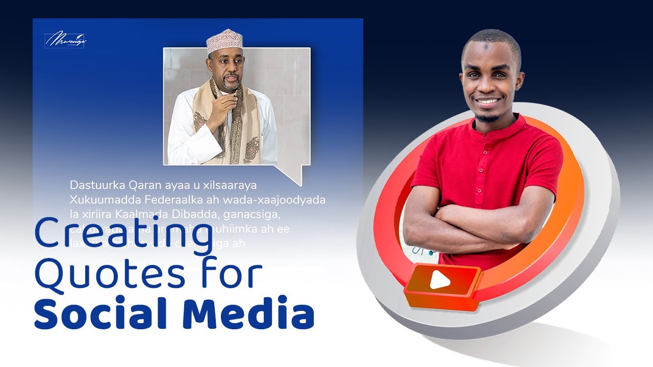 HOW TO CREATE POSTERS FOR DIGITAL JOURNALISM || SOCIAL MEDIA - YouTube