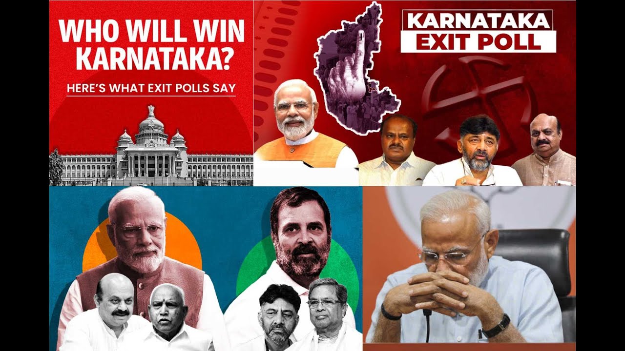 Karnataka Exit Polls 2023 - YouTube