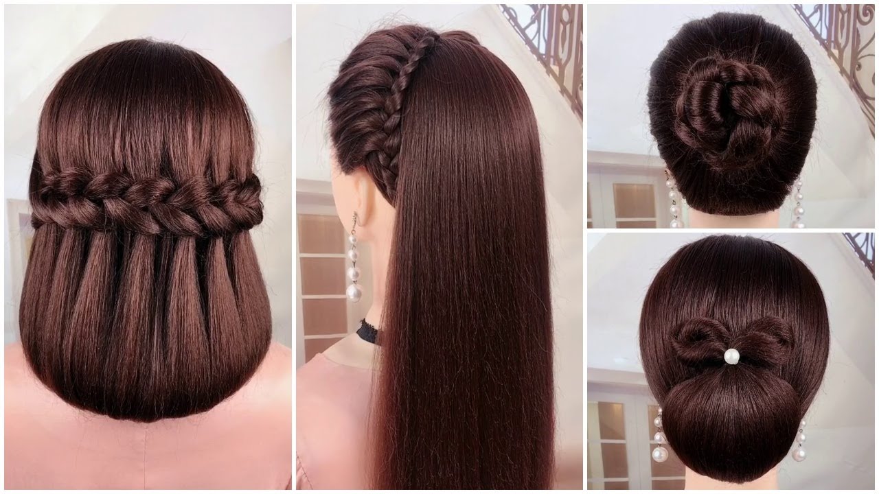 Easy Hair Hacks And Hairstyles - YouTube