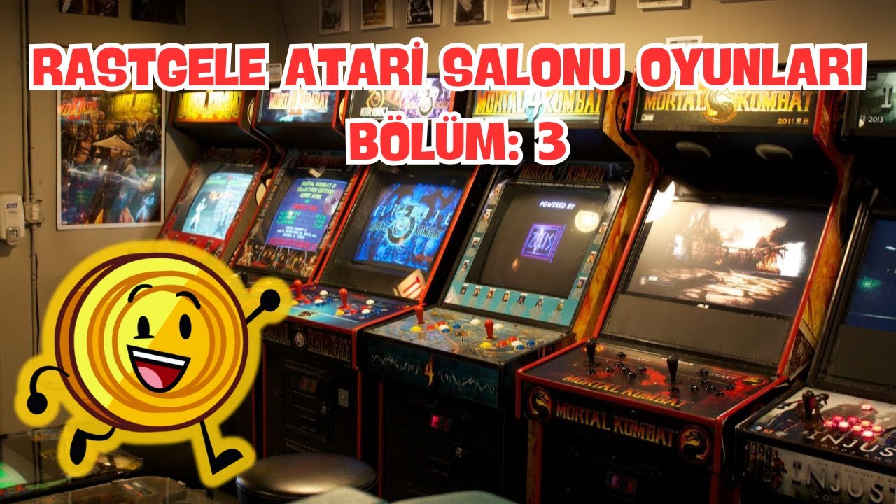 Rastgele Atari Salonu Oyunları Bölüm: 3 - YouTube