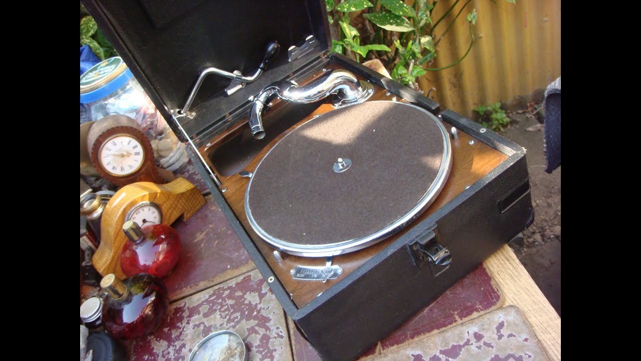 VINTAGE HMV / HIS MASTER'S VOICE GRAMOPHONE MODEL 102 No HAVE SOUND BOX ...