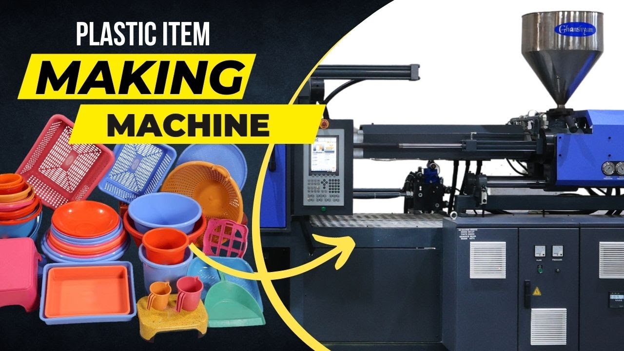250 ton injection moulding machine | plastic banane ka machine | GEC ...