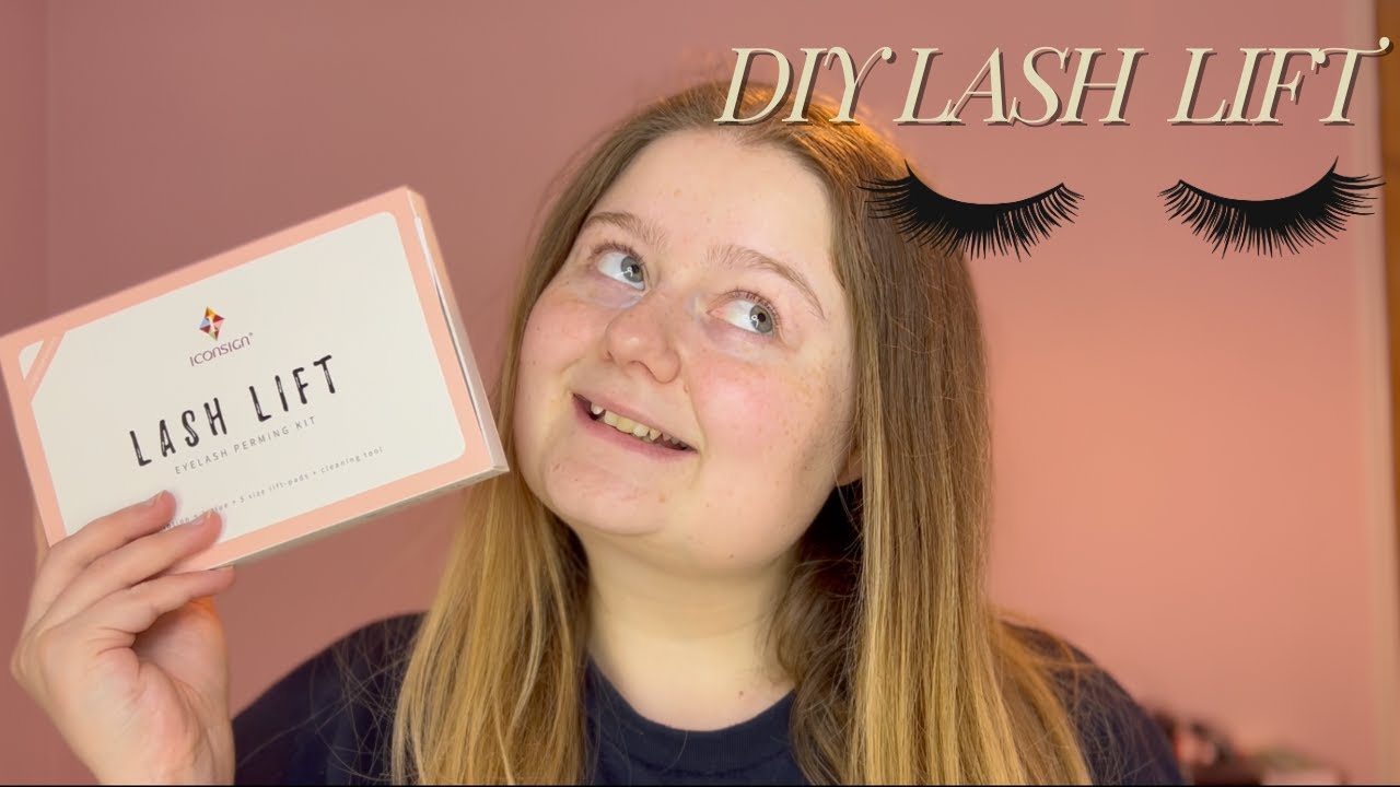 LET'S LIFT MY EYELASHES TOGETHER | DIY LASH LIFT | - YouTube