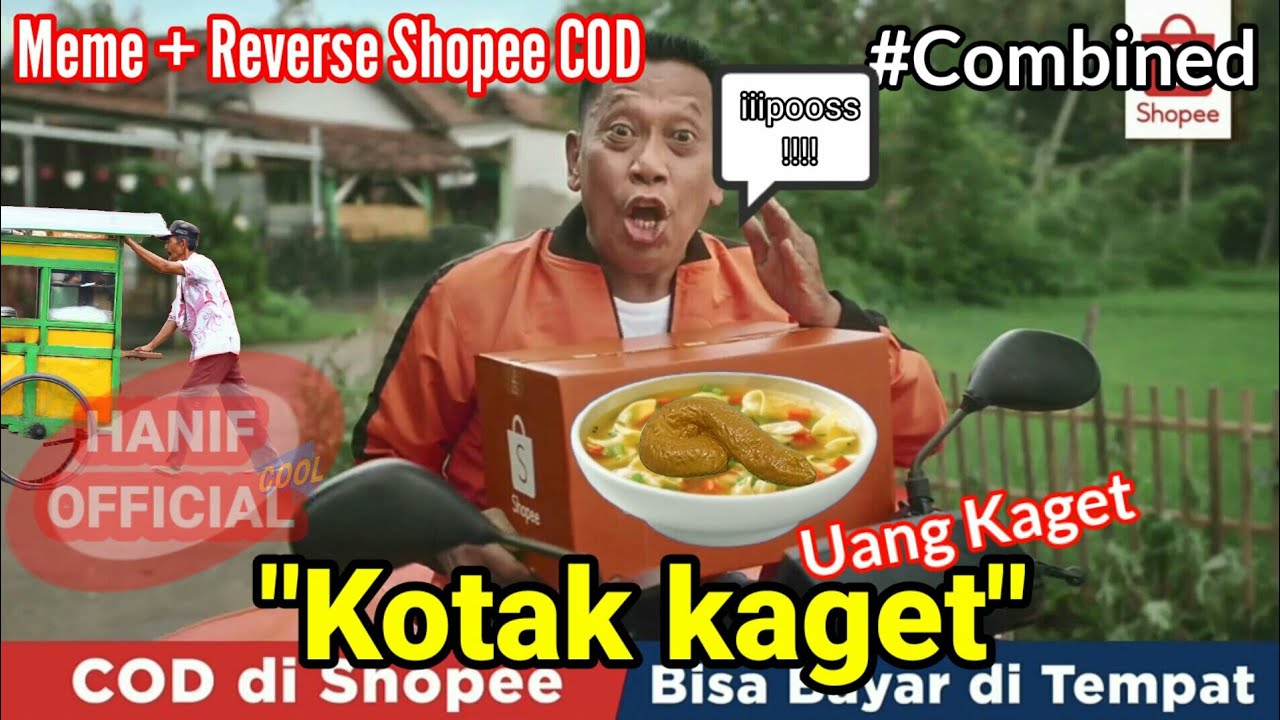 Meme + Reversed Shopee COD "Kotak Kaget" || Special HUT RI🇮🇩 - YouTube