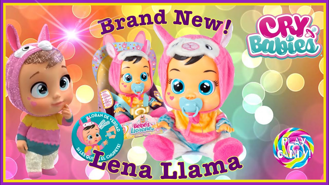 Cry Babies Magic Tears - Brand New - Lena Llama!! Bebés Llorones! llama ...