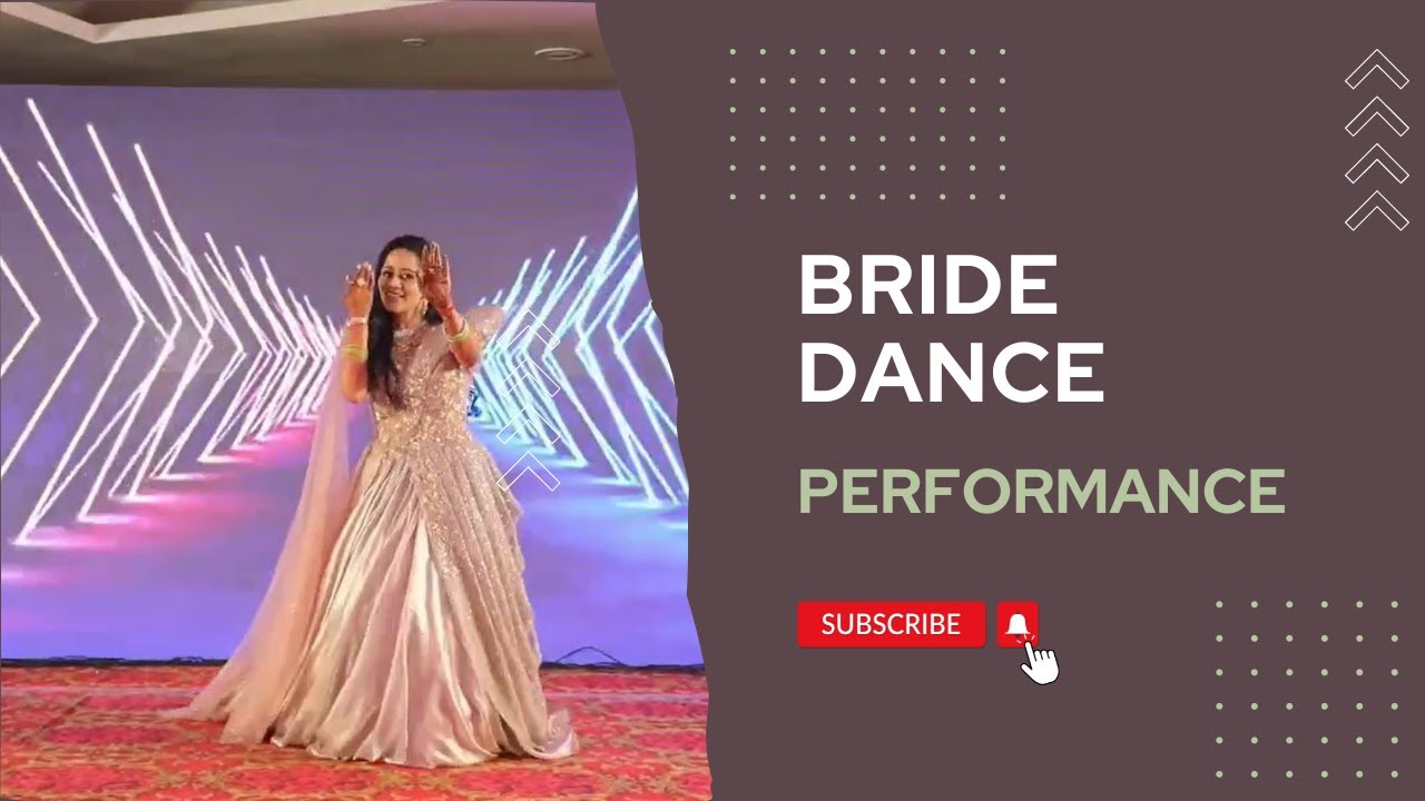 Bride dance performance| On medly | Choreography by Weddrockz - YouTube