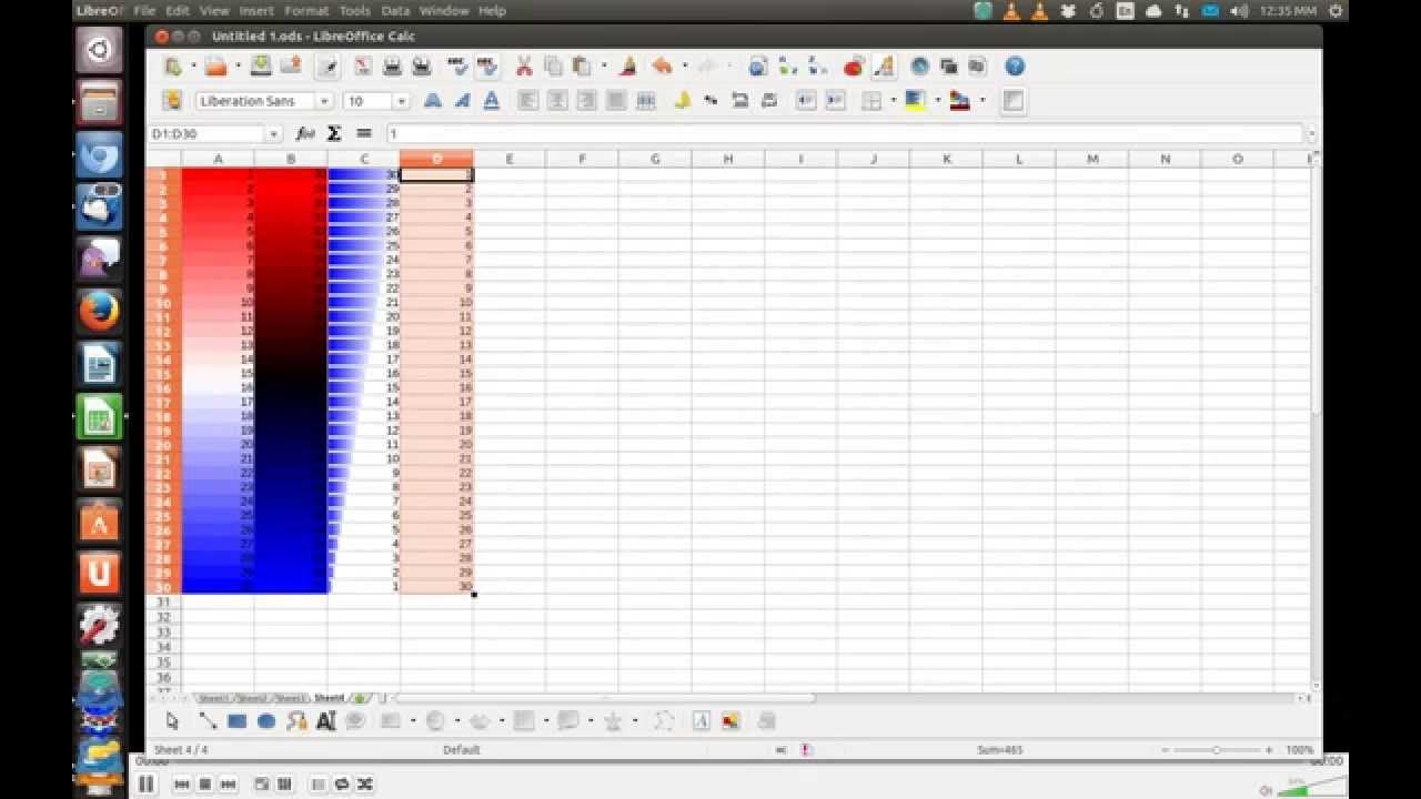 Libre Office Calc Tutorial : Conditional Formatting - YouTube