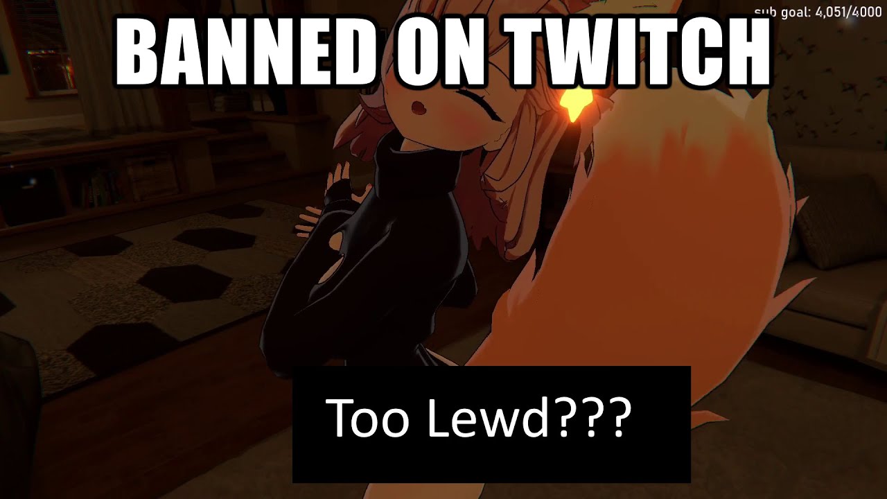 VTuber AnnyTF Banned for "sitting on chat" - YouTube