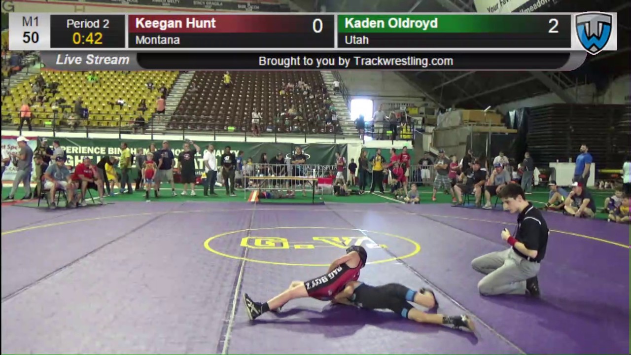 343 Intermediate 50 Keegan Hunt Montana vs Kaden Oldroyd Utah ...