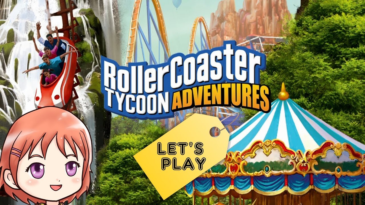 Roller Coaster Tycoon Adventures - Let's Play découverte [Switch] - YouTube