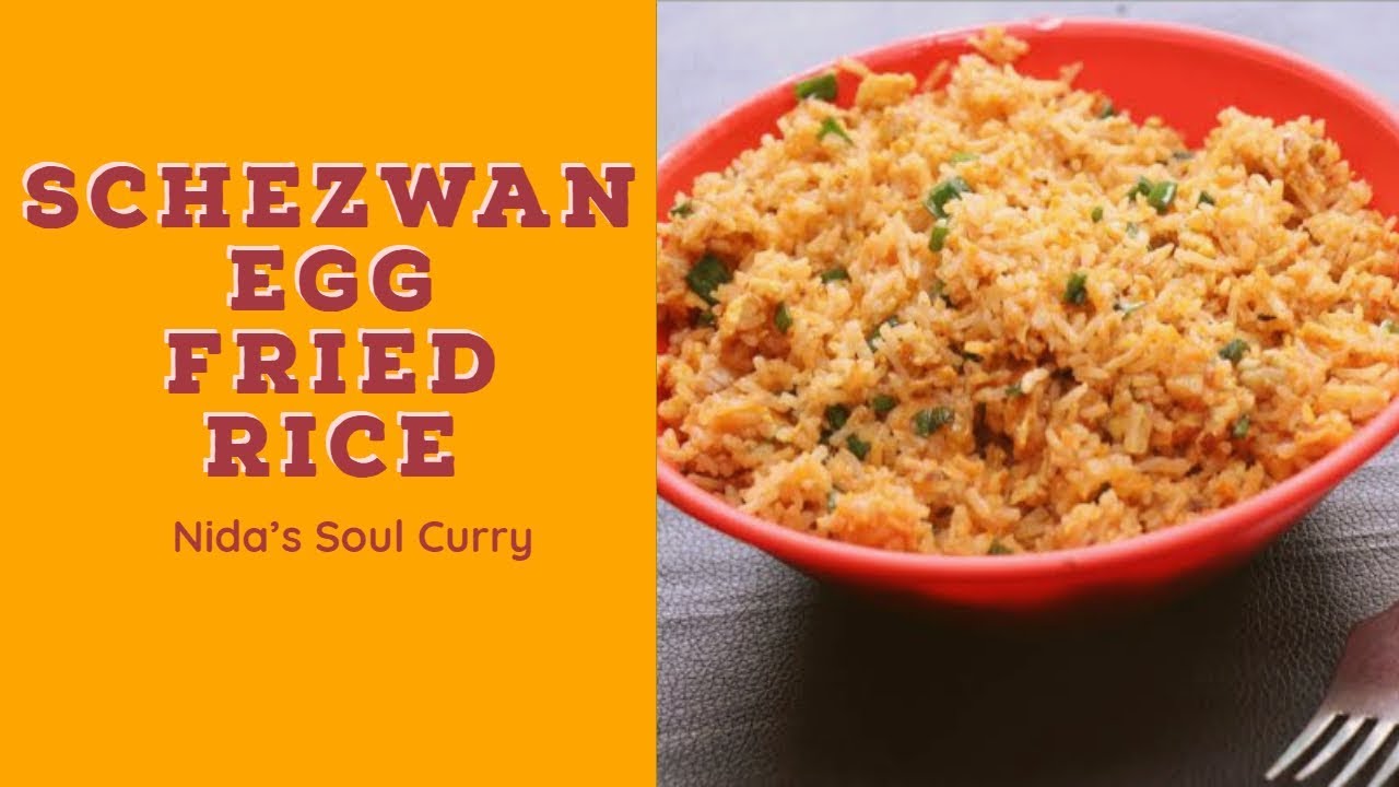 Schezwan Egg Fried Rice - Quick & Easy - YouTube