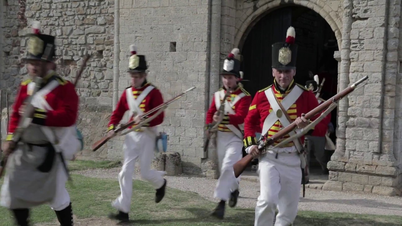 Soldiers Through The Ages Castle Rising - YouTube