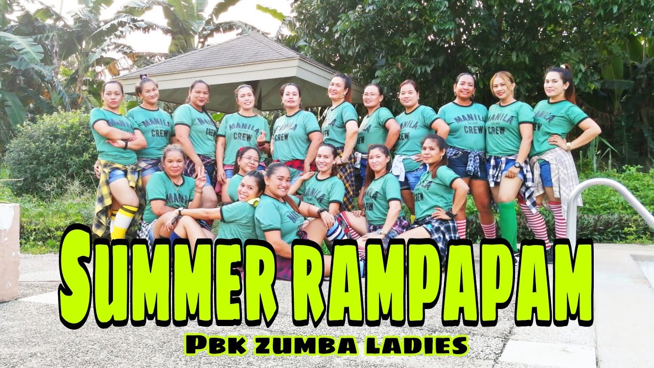SUMMER RAMPAPAM (simple and easy steps) ZUMBA FITNESS - YouTube