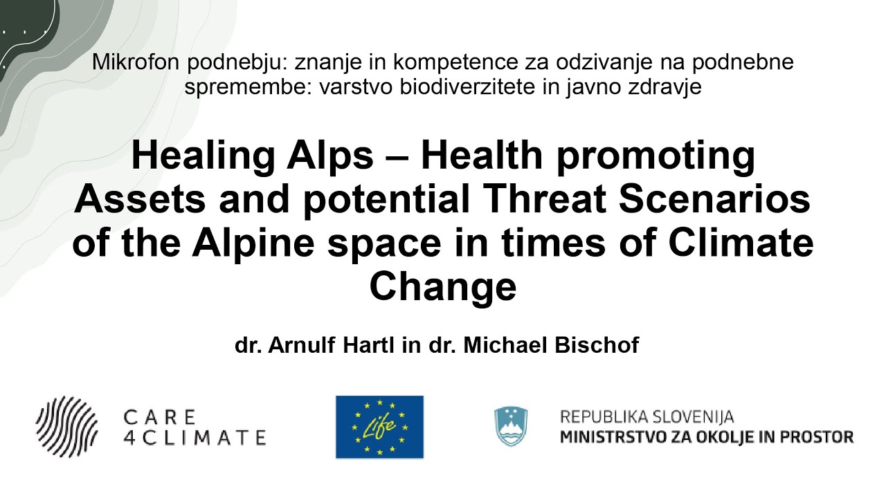 Healing Alps - dr. Arnulf Hartl in dr. Bischof Michael - YouTube