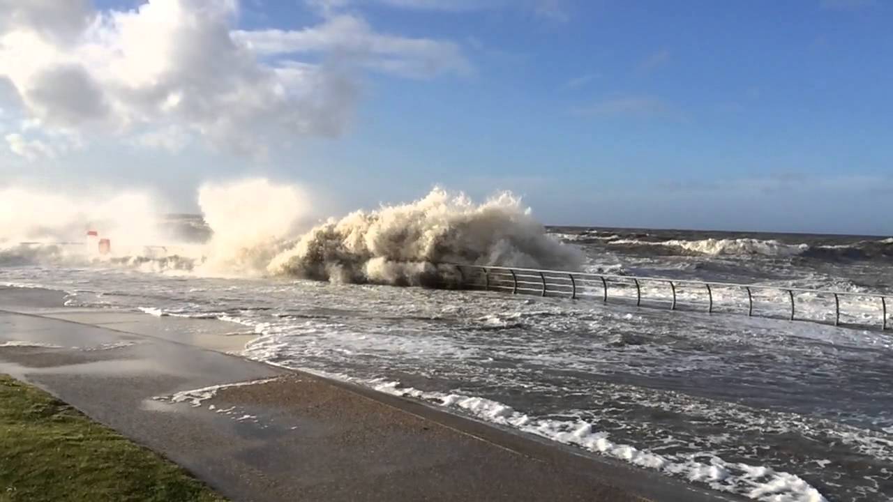 Blackpool Storms 3rd January 2014 - YouTube