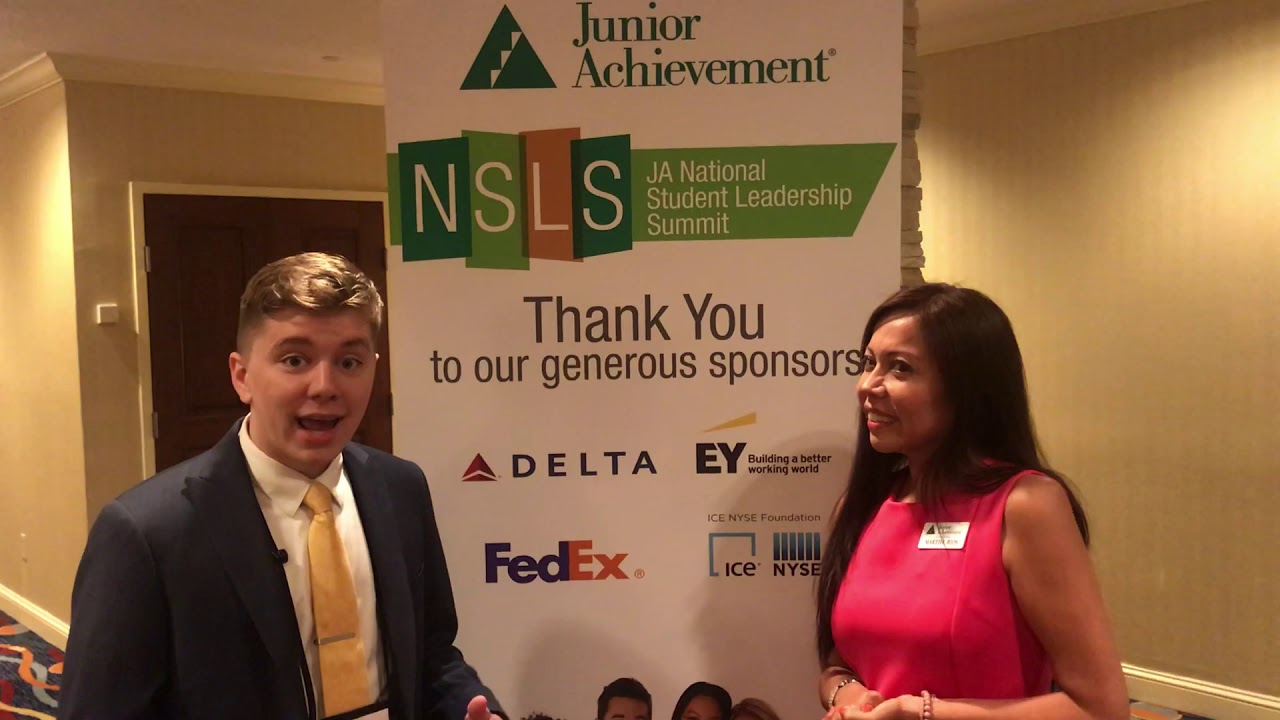 Junior Achievement of South Florida at NSLS 2019 - Justin Lepley - YouTube