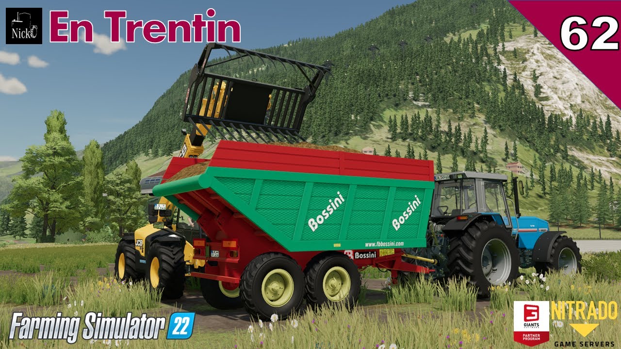 FARMING SIMULATOR 22 ⛰️ En Trentin 🌲 Dumper Bossini per il terzista e ...