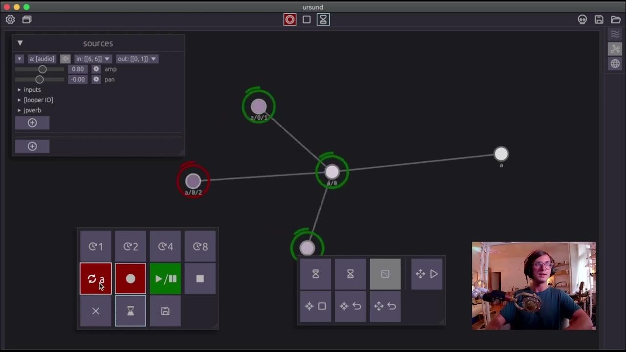 basic demo of my live looping music app - YouTube