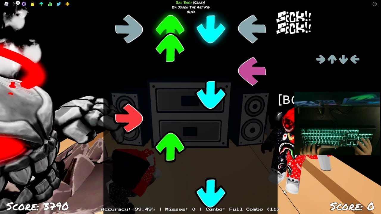 Bad Bash (Crazy) + Handcam - Funky Friday - YouTube