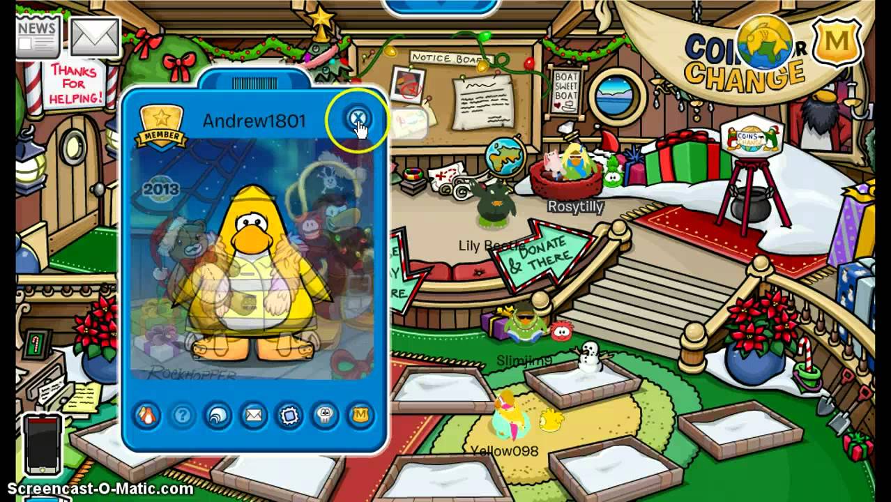 Club Penguin: Happy New Year 2014 - YouTube