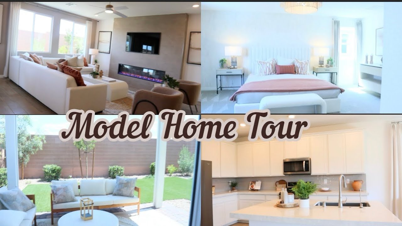 Luxury Model Home Tour Series Part 2 * Stunning Decor Ideas - YouTube