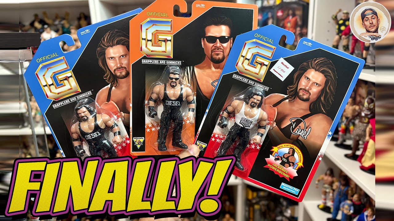 They Finally Made Diesel’s Cancelled WWF Hasbro Figure?! - YouTube