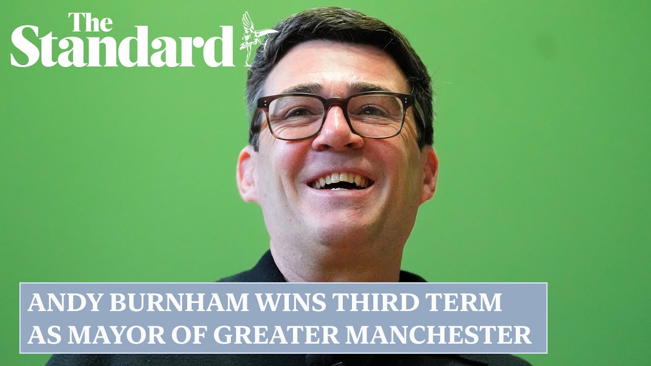 Labour's Andy Burnham wins third term as mayor of Greater Manchester ...
