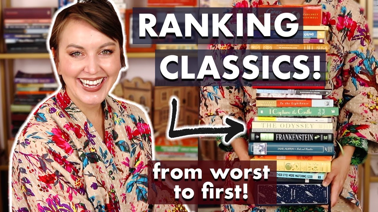 RANKING THE 30+ CLASSIC BOOKS I READ IN 2022 FROM WORST TO BEST - YouTube